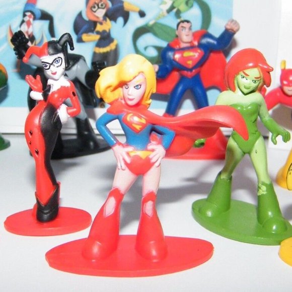 DC Comics | Toys | Dc Super Hero Girls Figure Set Of 4 Toy Kit With ...